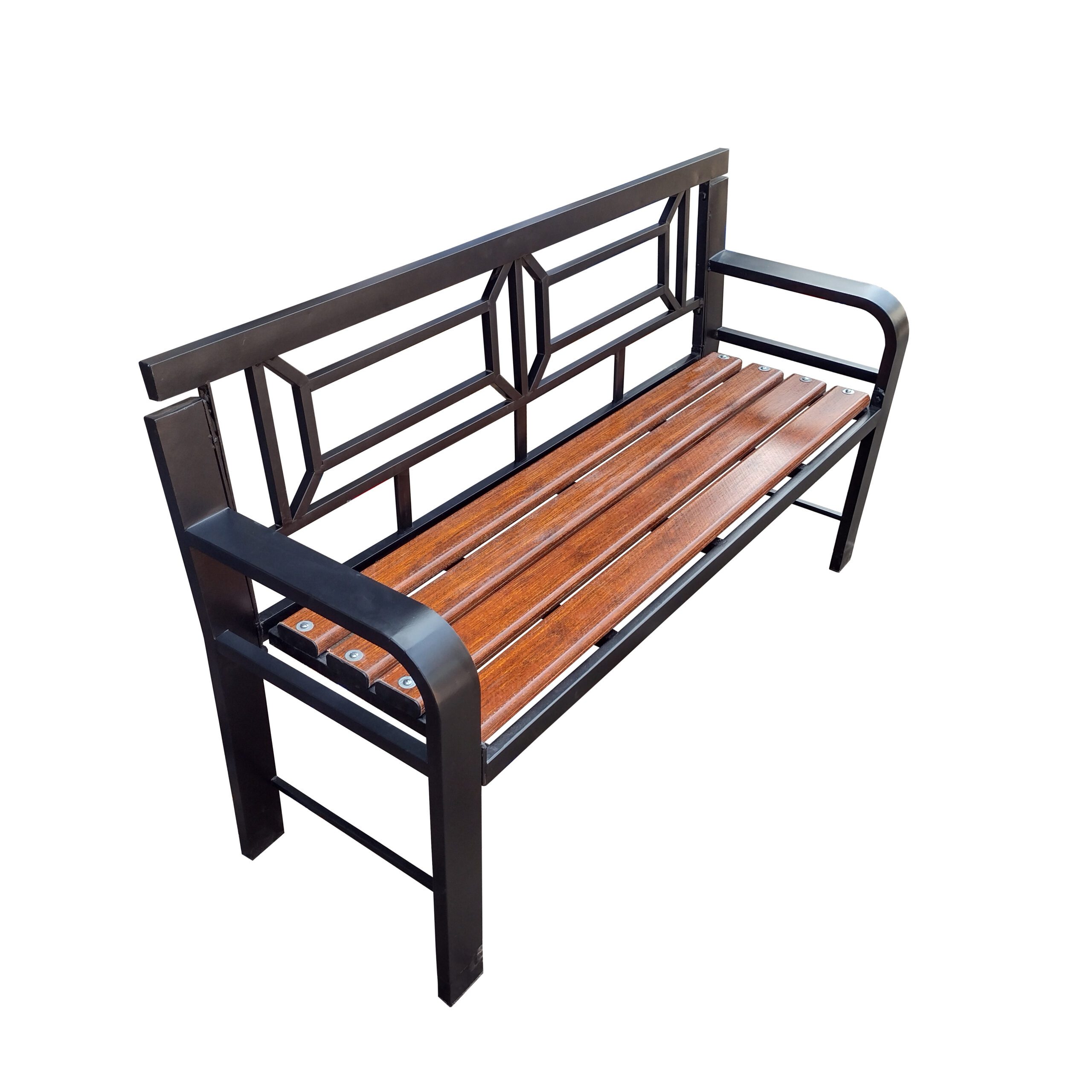 2 Seater Bench with FRP Fiber Strip Seat s k grill art